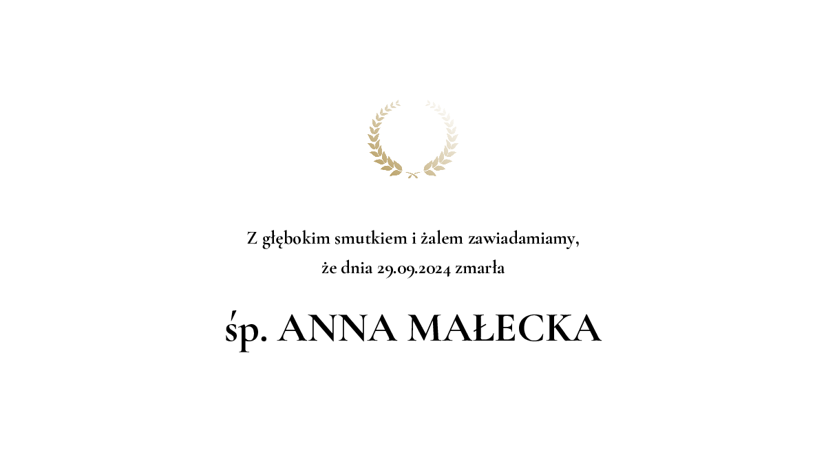 ANNA MAŁECKA - Firma Lewandowski Kowal